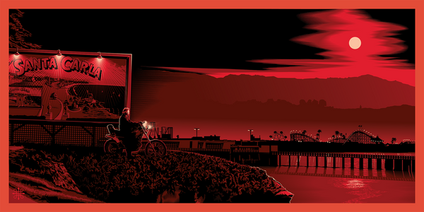 Santa Carla Variant - RED PAPER – Visual Technicians